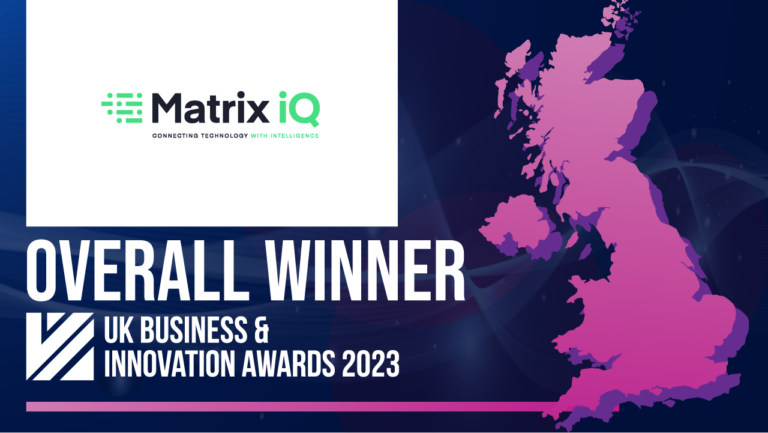 MATRIX IQ NAMED OVERALL WINNER IN UK BUSINESS & INNOVATION AWARDS ...